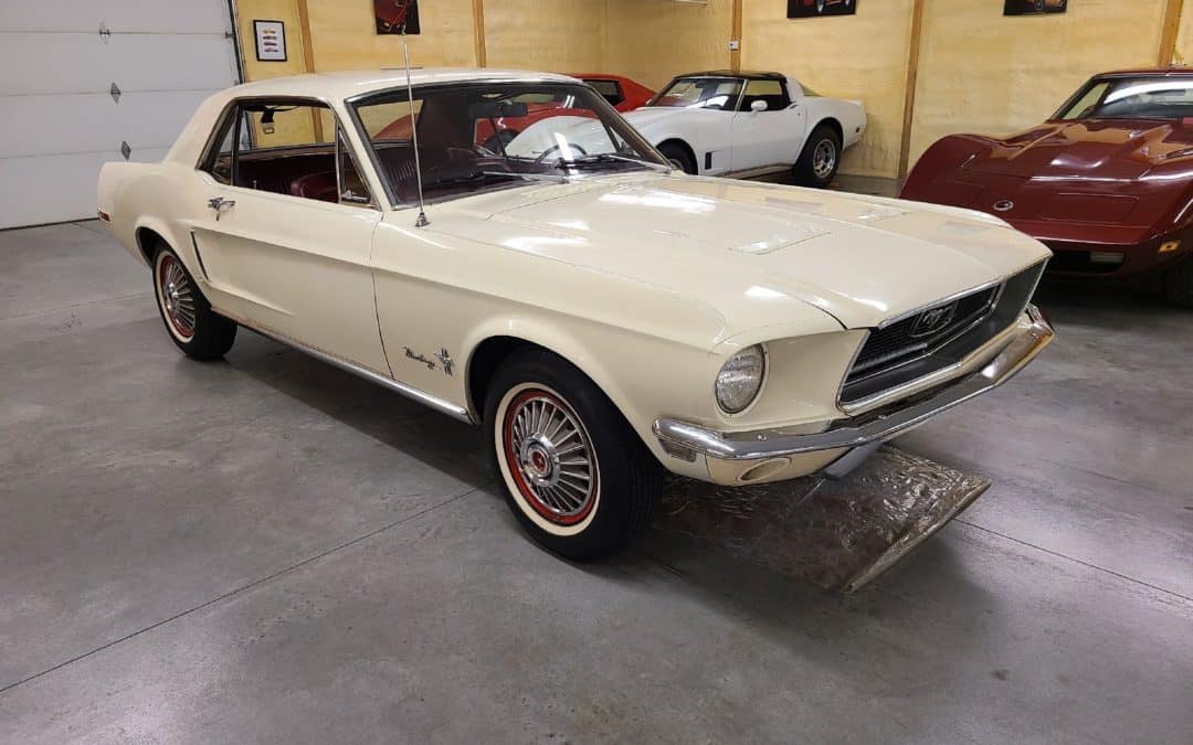 1968 Ford Mustang Coupe White