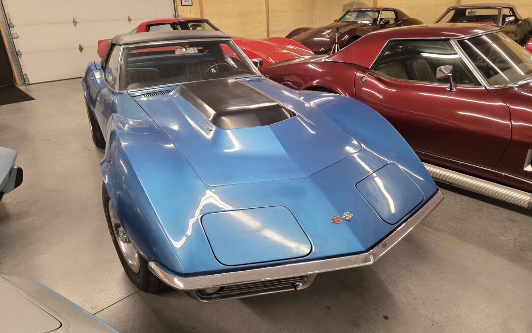 1968 Blue Corvette Convertible Big Block 4spd For Sale - Hobby Car ...